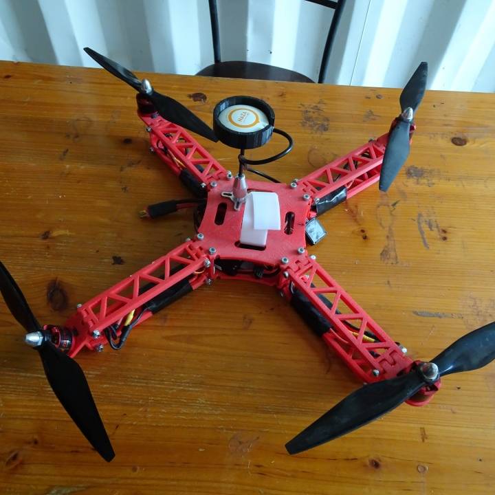 3D Printable Transforming Quadcopter by HAitCH