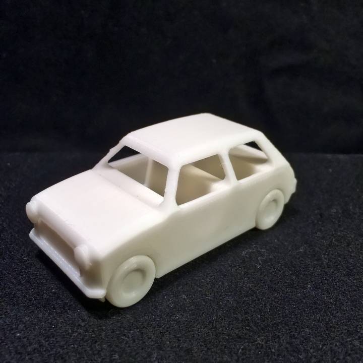 3D Printable MINI car by Mitul Prajapati