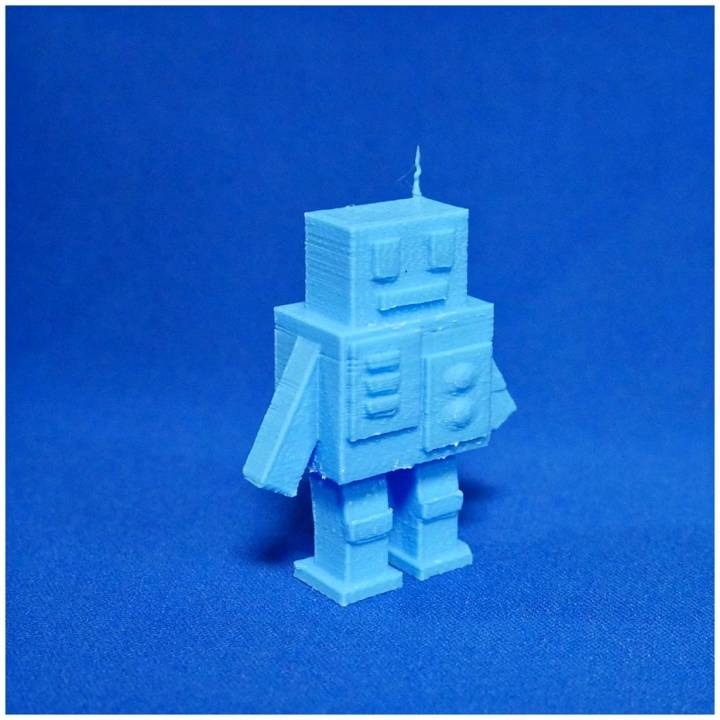 3D Printable Mr Roboto by Peter David