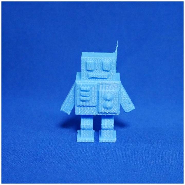 3D Printable Mr Roboto by Peter David