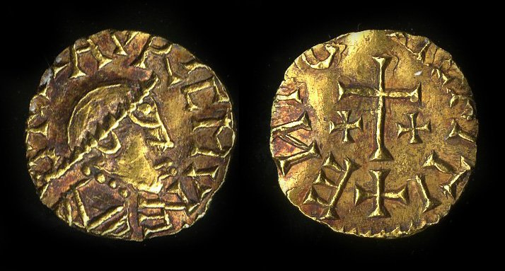 3D Printable Sutton Hoo Gold Coin 16 by Scan The World