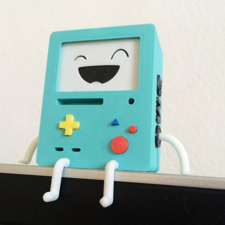 3D Printable Adventure Time BMO -Sitting with faces to change by Oskar ...