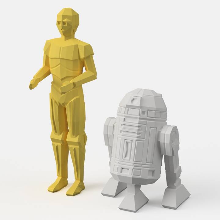 3D Printable Low-Poly Toys by Agustín Arroyo