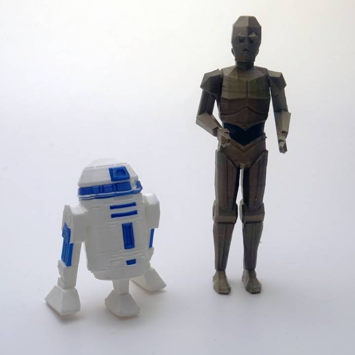 3D Printable Low-Poly Toys - Dual Extrusion version by Agustín Arroyo
