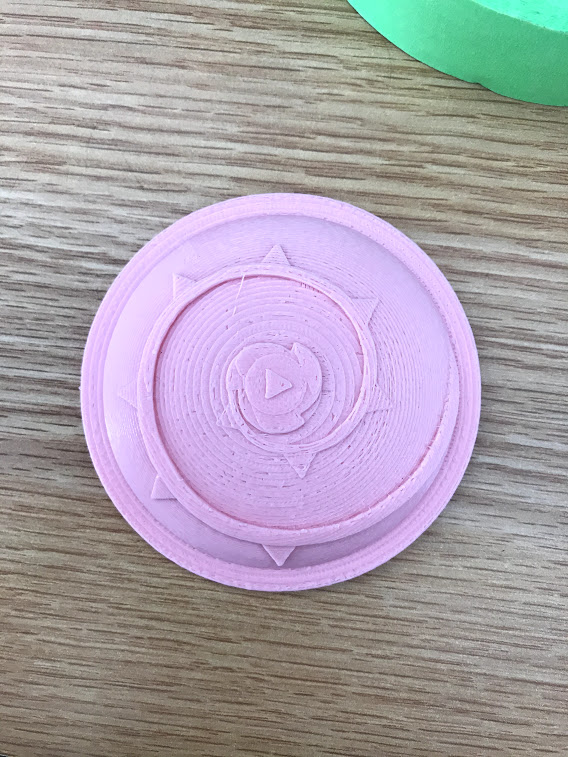 3D Printable Rose's Shield from Steven Universe by 3D Central