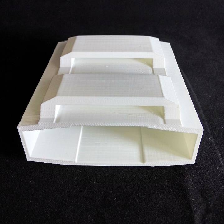 3D Printable Nerf magazine holder for belt - horizontal version by Luca ...