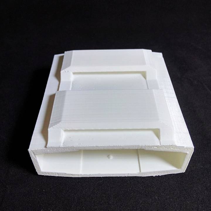 3D Printable Nerf magazine holder for belt - horizontal version by Luca ...