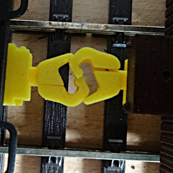3D Printable Knuckle coupler 1/32 - Scale I - Openrailway by Raby