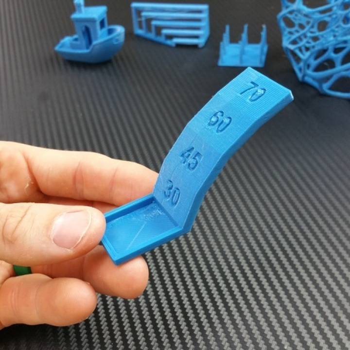 3D Printable Filament Test Pieces by NeatherBot