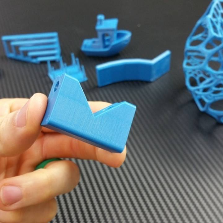 3D Printable Filament Test Pieces by NeatherBot