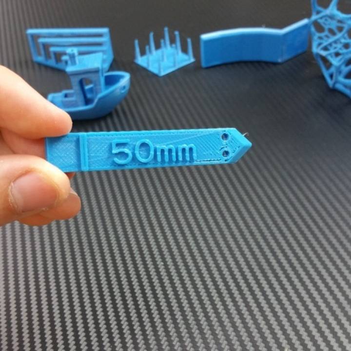 3D Printable Filament Test Pieces by NeatherBot