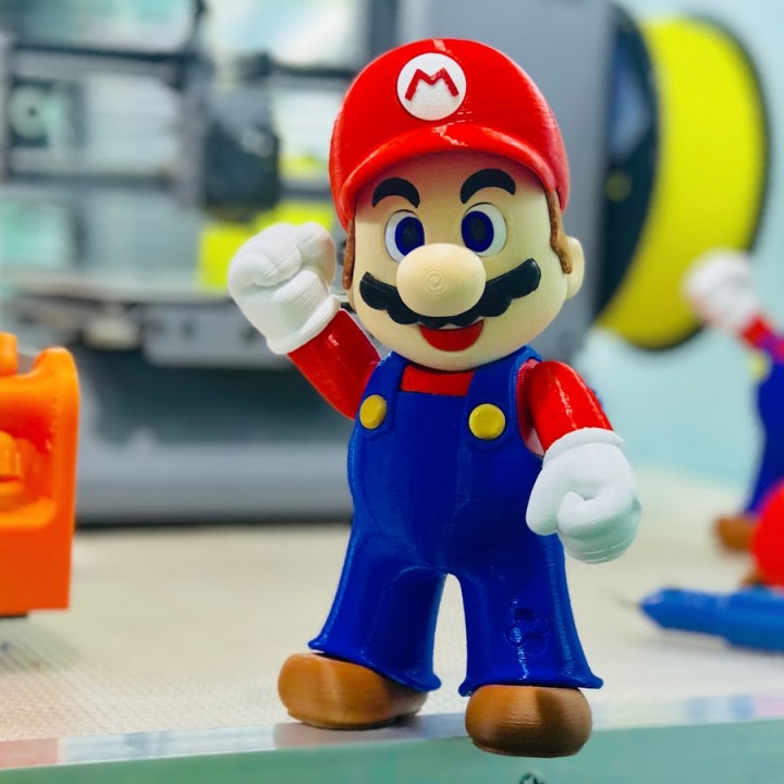 3D Print of Super Mario complete set by Yecap