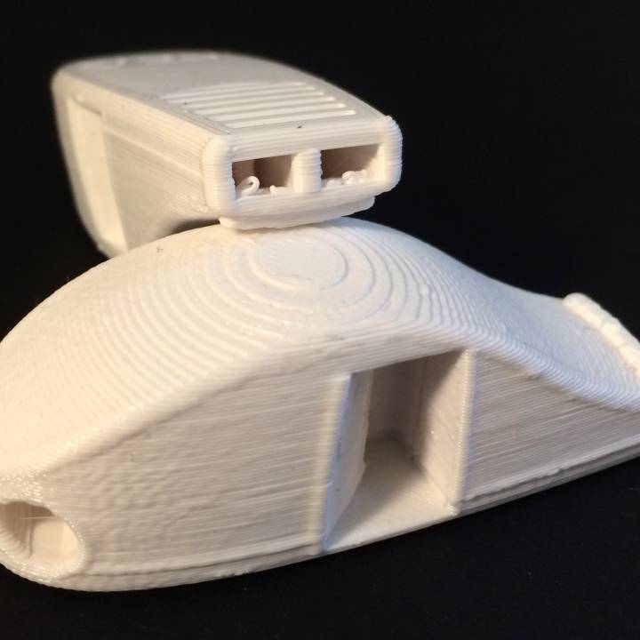 3D Printable whistle by Mark Nelson