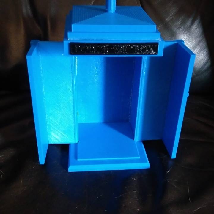 3D Printable Dr. Who Inspired Police Public Call Box/Tardis by ...