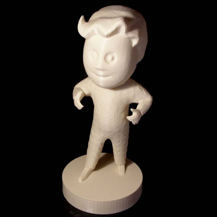3D Printable Fallout 4 Bobblehead - 7in Medicine by TheAtomicSoul