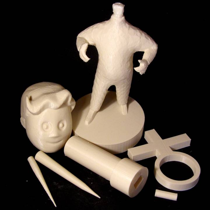 3D Printable Fallout 4 Bobblehead - 7in Medicine by TheAtomicSoul