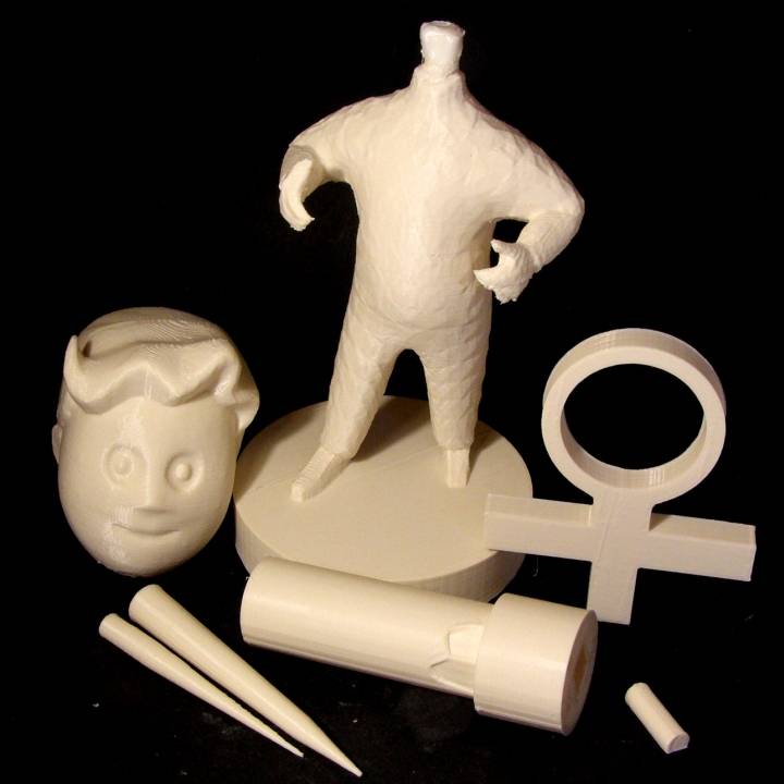 3D Printable Fallout 4 Bobblehead - 7in Medicine by TheAtomicSoul