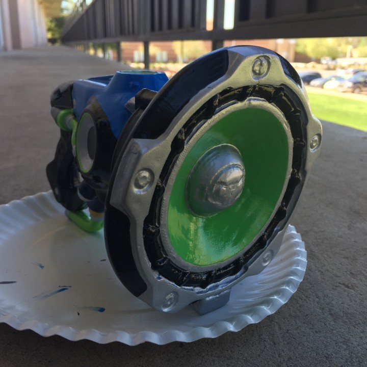3D Print of Lucio's Sonic Amplifier by hikaru0419