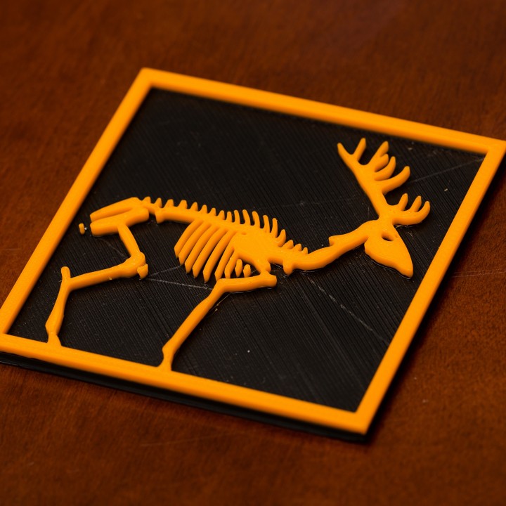 3D Printable Destiny Emblem Coasters - The Rare Set by Jason Withers