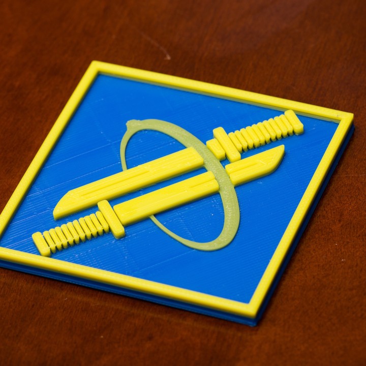 3D Printable Destiny Emblem Coasters - The Rare Set by Jason Withers