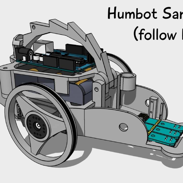 3D Printable Humbot Sargantana by makit
