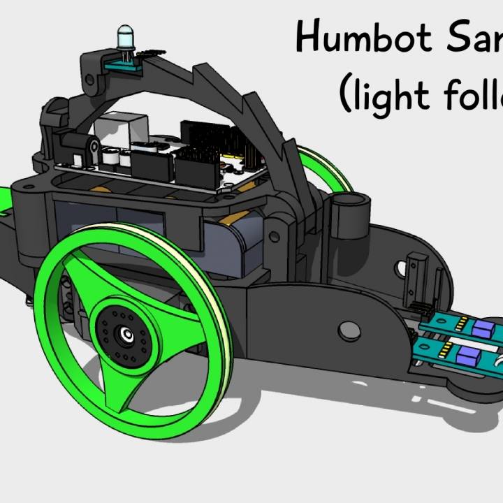 3D Printable Humbot Sargantana by makit