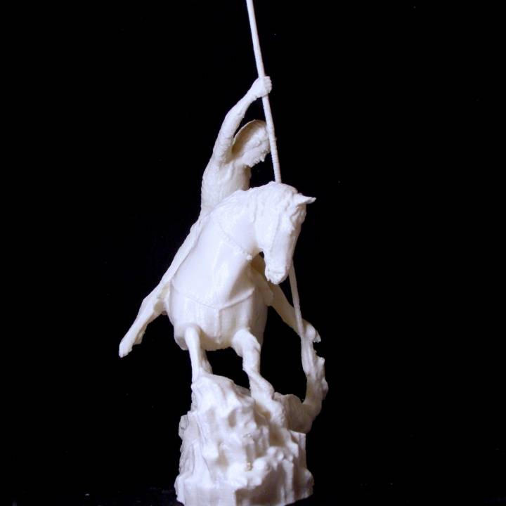 3D Printable St George Slaying the Dragon by Victoria and Albert Museum ...