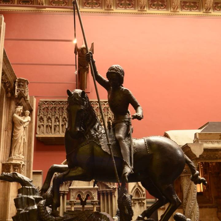 3D Printable St George Slaying the Dragon by Victoria and Albert Museum ...