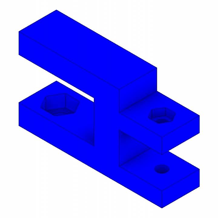 3D Printable Adjustable torch clamp by Ian Carrick