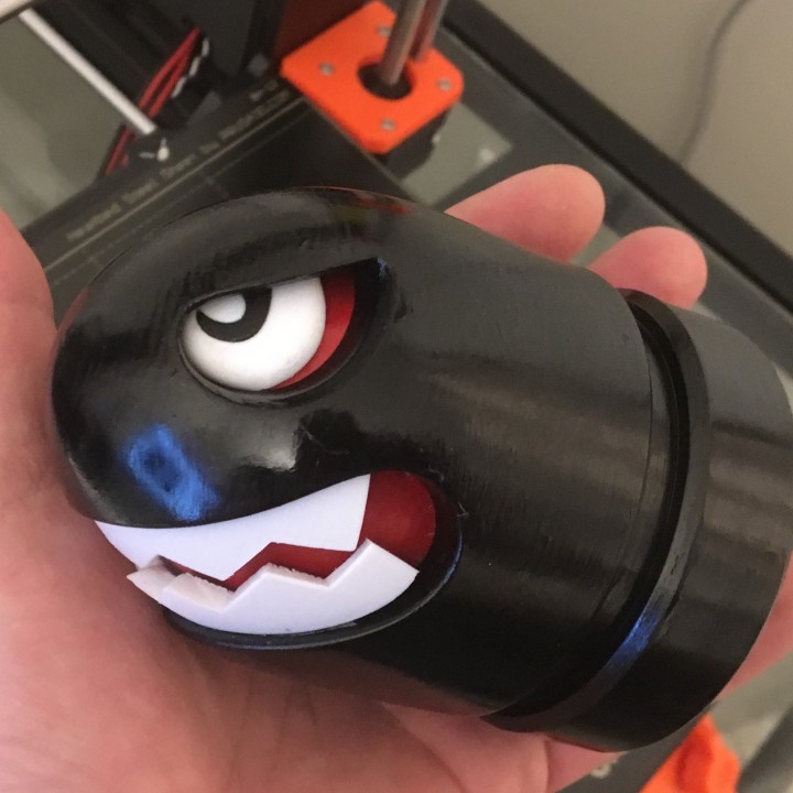 3D Print of BULLET BILL / BANZAI BILL by MalarkyD