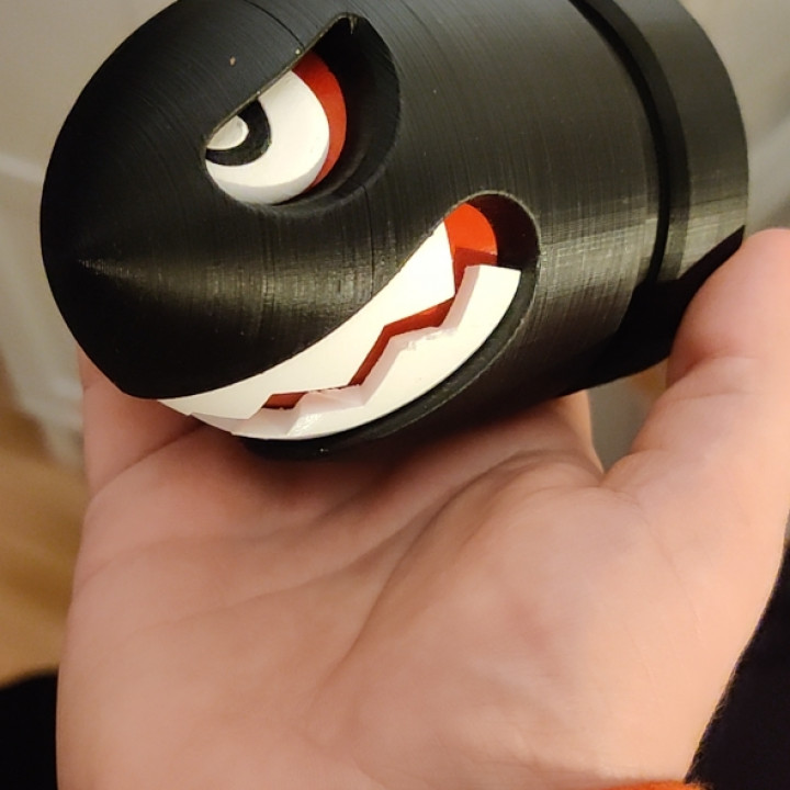 3D Print of BULLET BILL / BANZAI BILL by FuleFeed