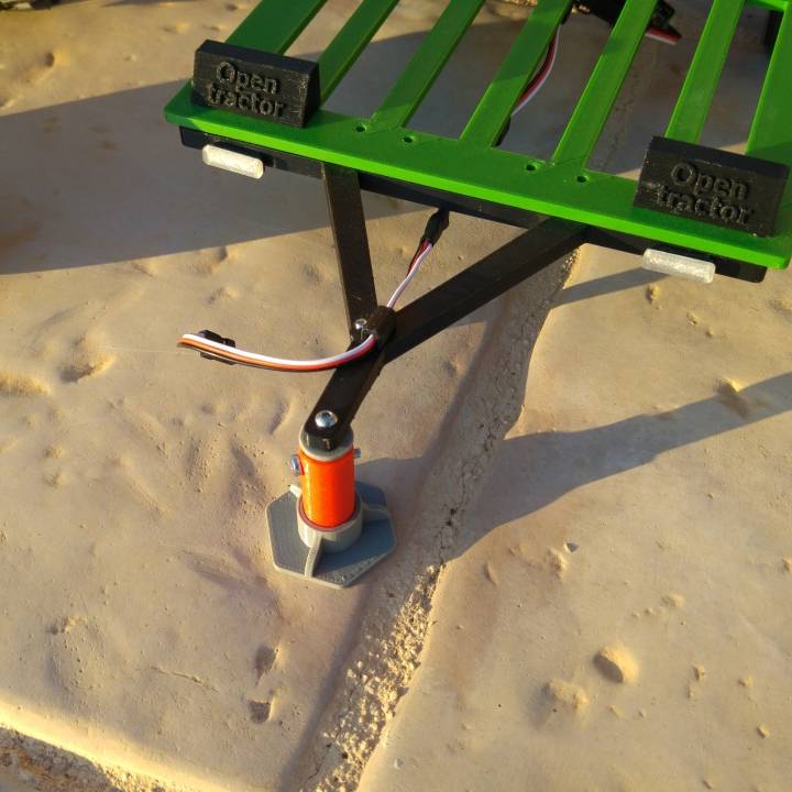 3D Printable OpenRC tractor jack by makit