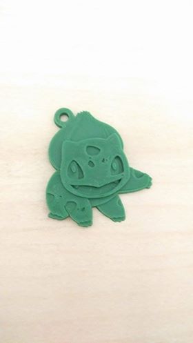 3D Printable Bulbasaur Key chain by Nate Create