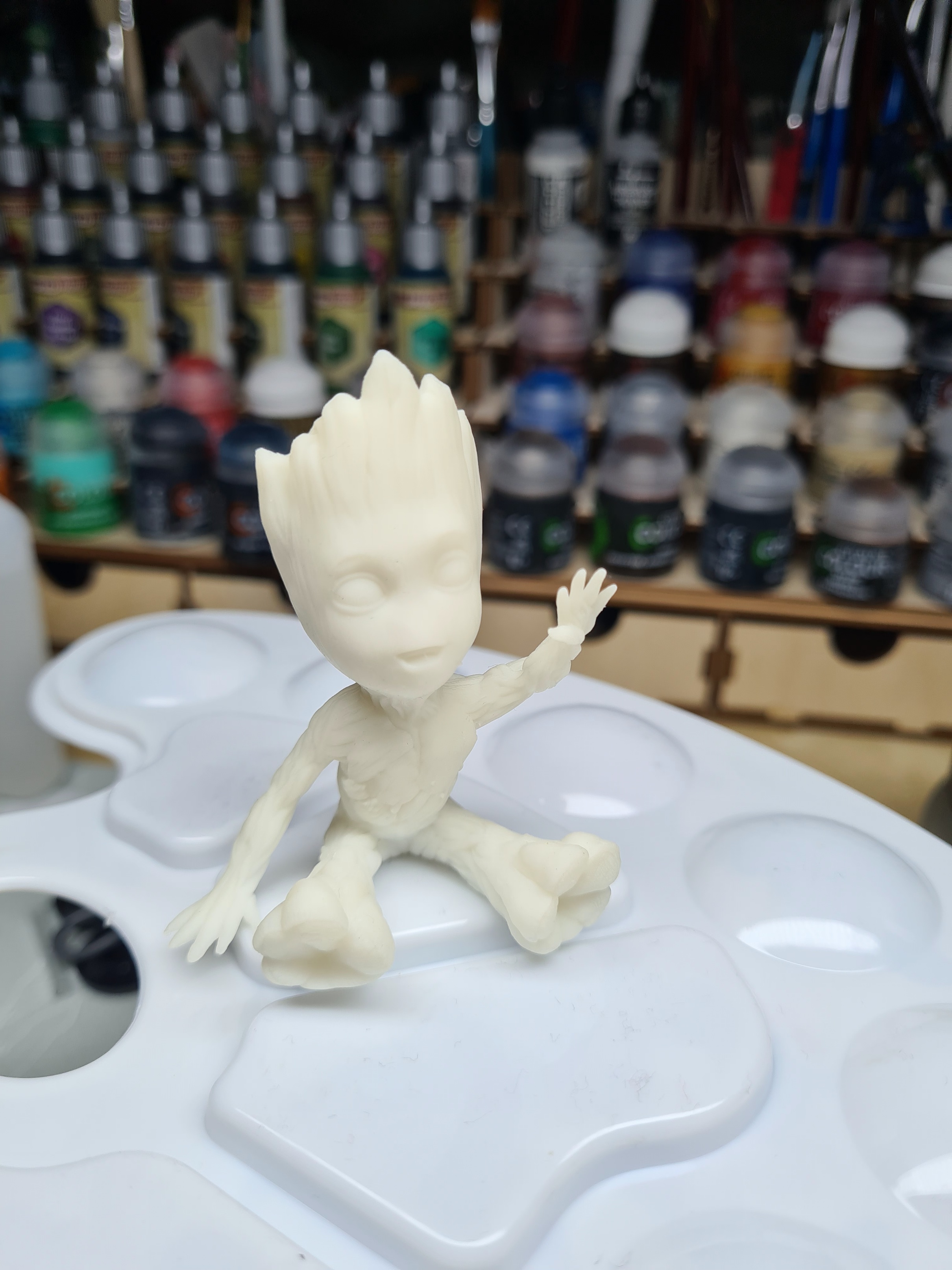 3D Print of Baby Groot by mateuszkos
