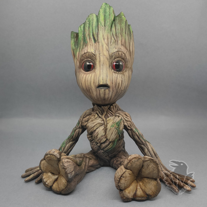 3D Print of Baby Groot by August