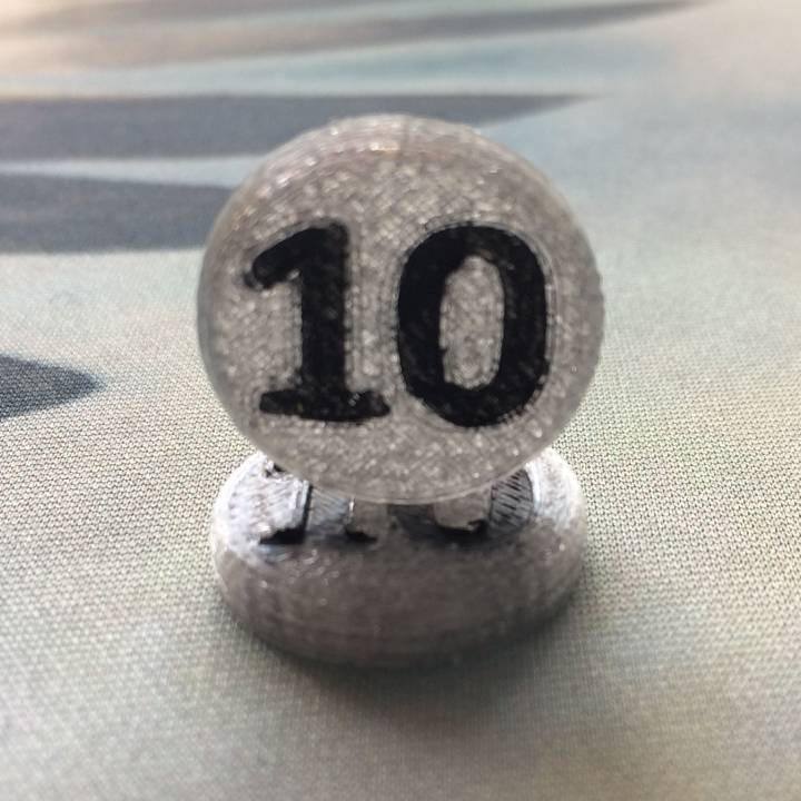 3D Printable Pokemon counters and tokens by Conor O'Kane