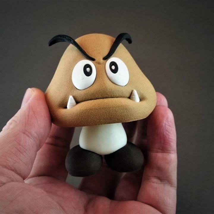3D Printable GOOMBA by Martin Moore