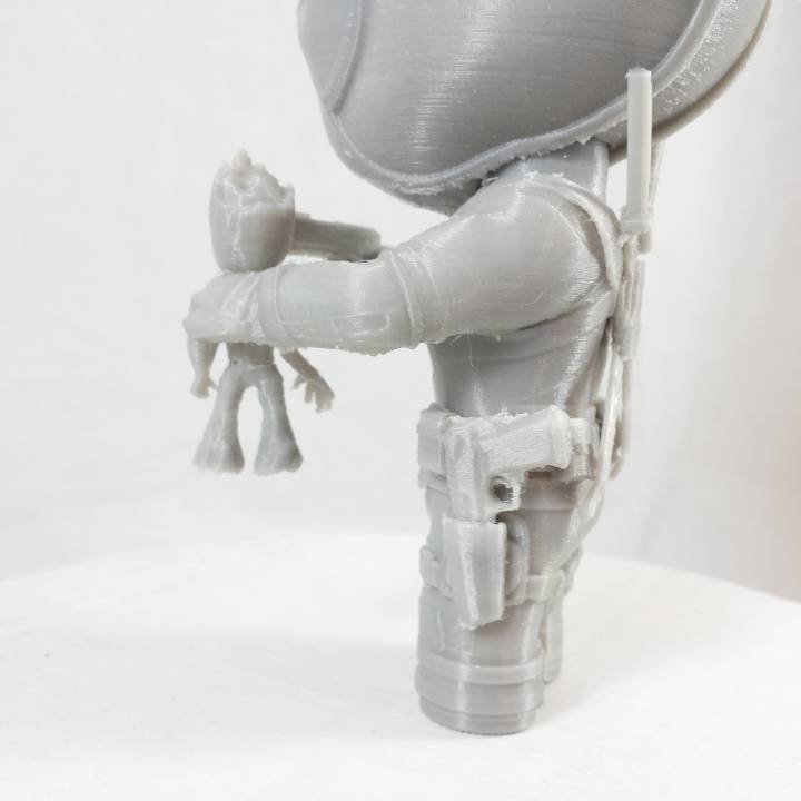3D Printable Deadpool vs Groot by Ben-3D