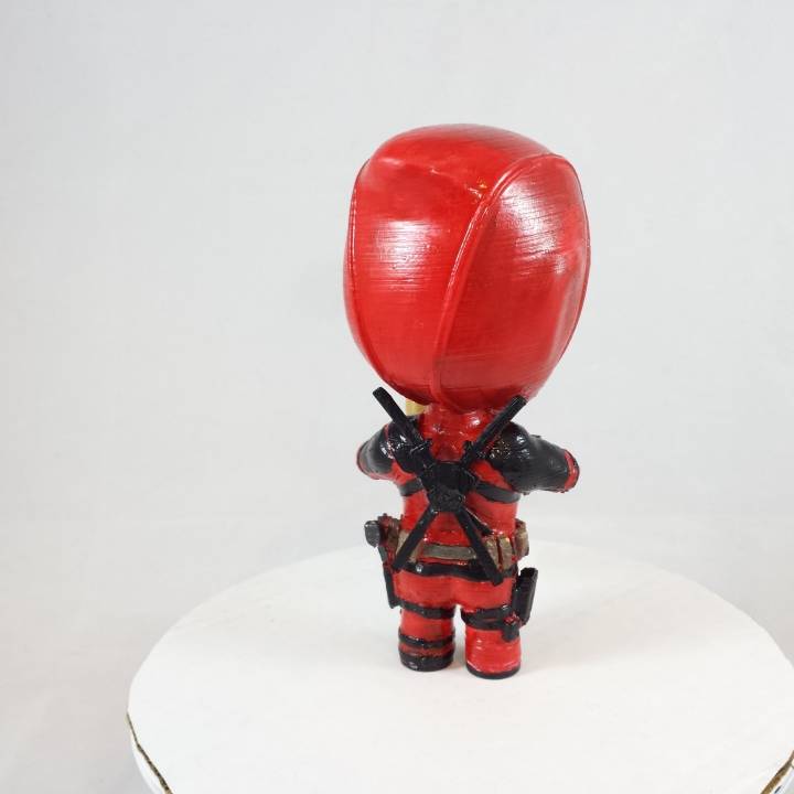 3D Printable Deadpool vs Groot by Ben-3D