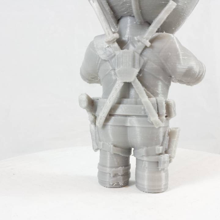 3D Printable Deadpool vs Groot by Ben-3D