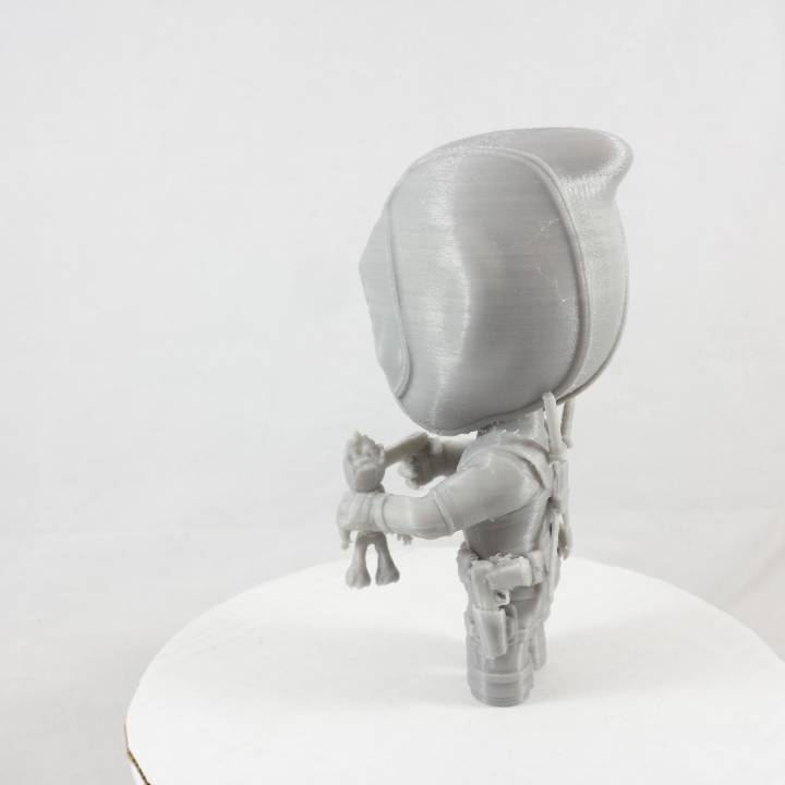 3D Printable Deadpool vs Groot by Ben-3D