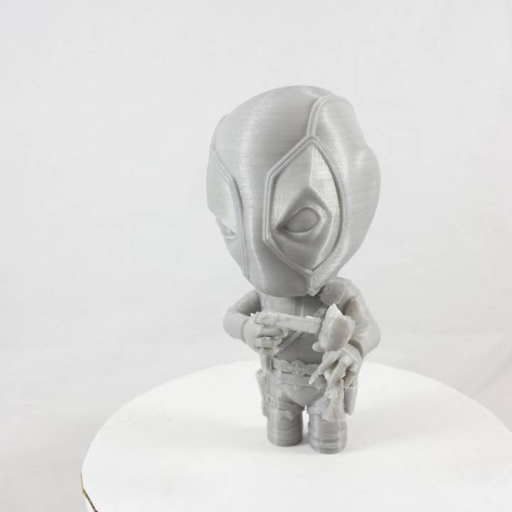 3D Printable Deadpool vs Groot by Ben-3D