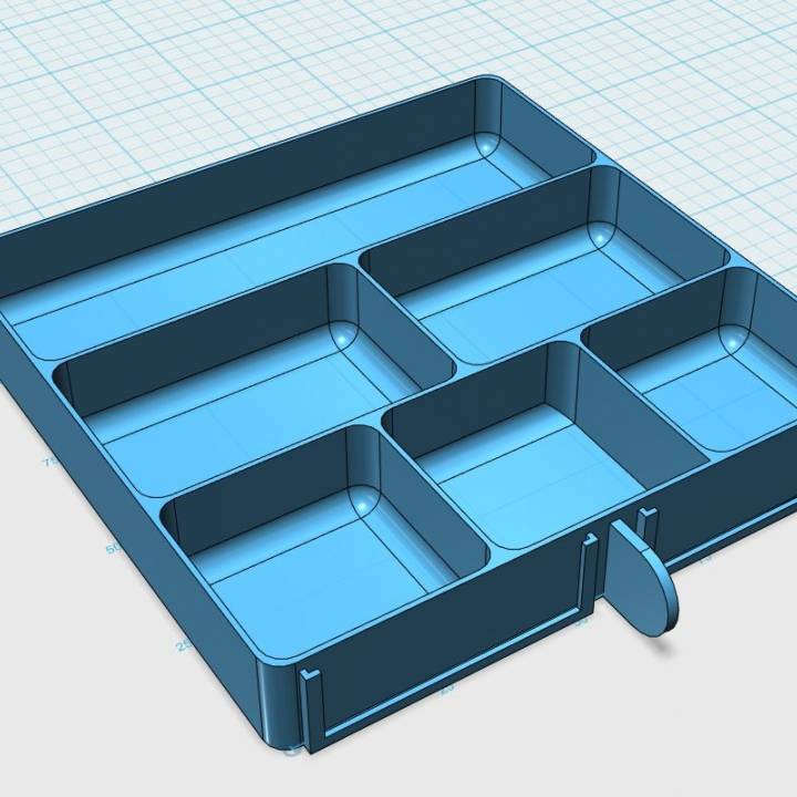 3D Printable Drawer System Part I by Wolfgang Schadow