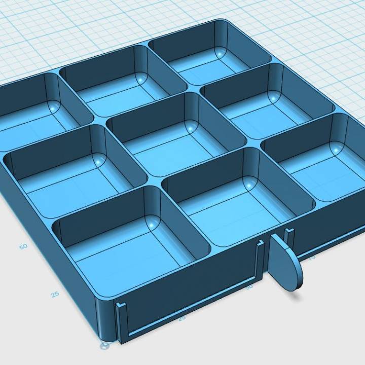 3D Printable Drawer System Part I by Wolfgang Schadow