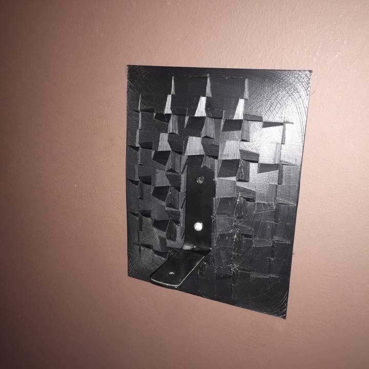3D Printable Surround Speaker backdrop by Herwig Van Marck