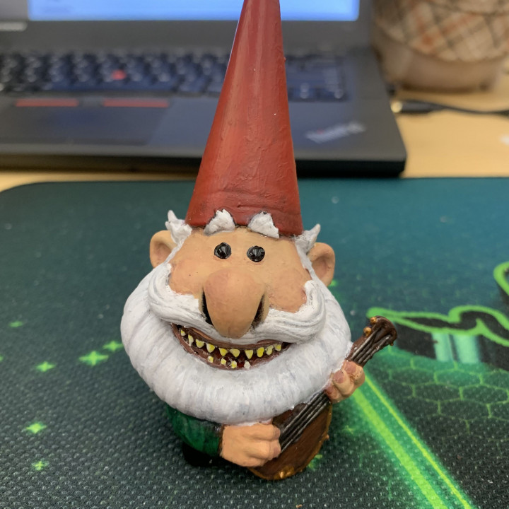 3D Print of Gnome Chomsky from Trollhunters by cautionary_snail