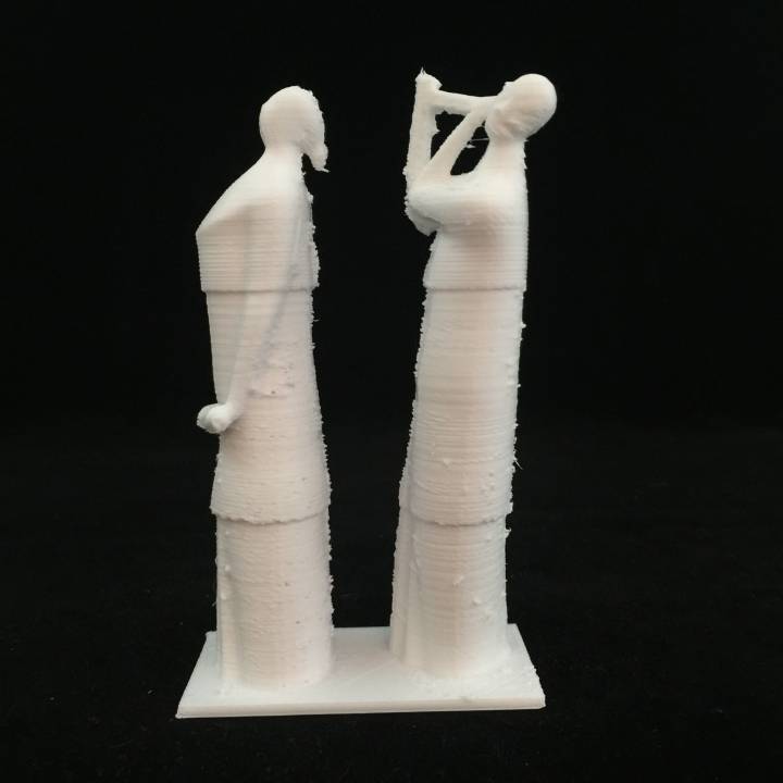 3D Printable Muses, Music, and Song by Scan The World