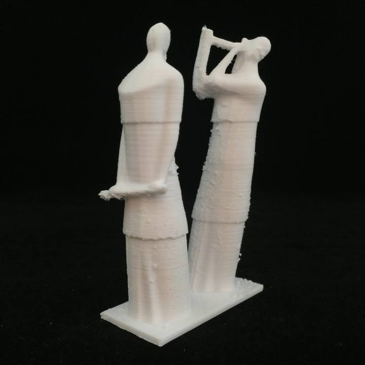 3D Printable Muses, Music, and Song by Scan The World