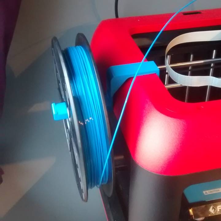 3D Printable FlashForge Finder - Spool Holder by Julien De Muyter