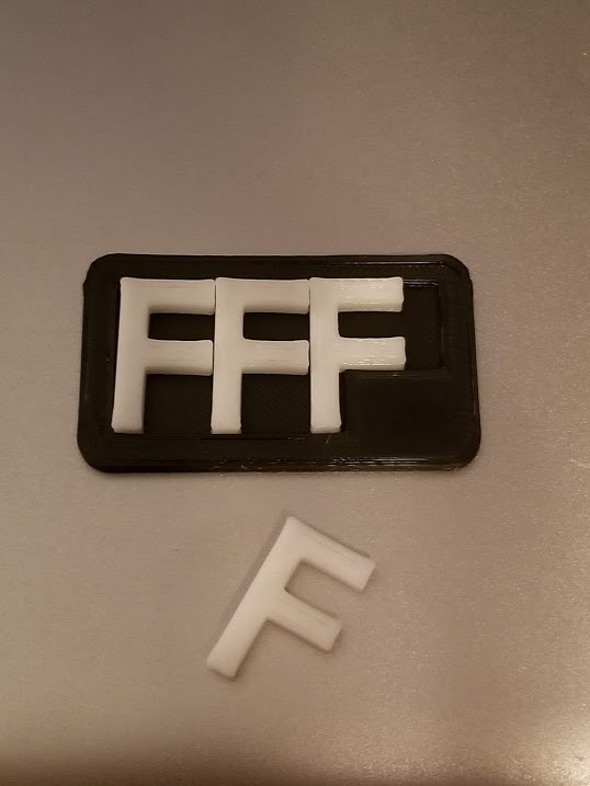 3D Printable F-Puzzle by Fernando Jerez